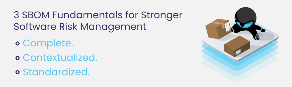 SBOM Risk Management: 3 Key Fundamentals for Secure Software